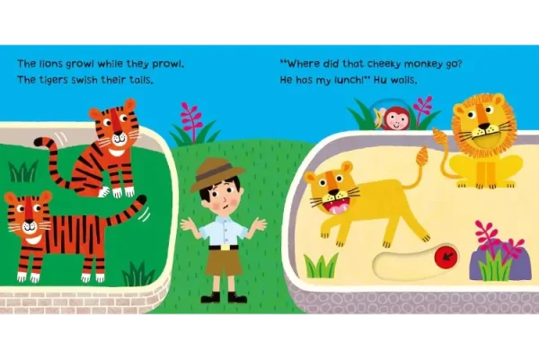 Hide and Seek Stories At the Zoo Slide and Find - Books for Bugs